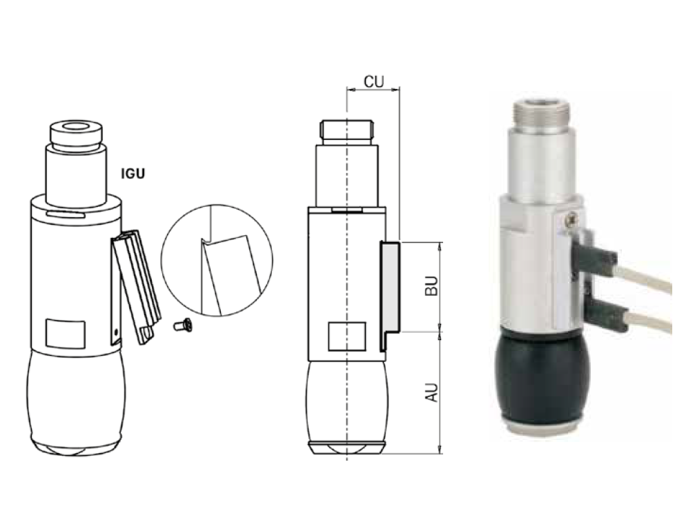 IGU-SB Sensor Holder for Expansion Grippers | Mouldpro