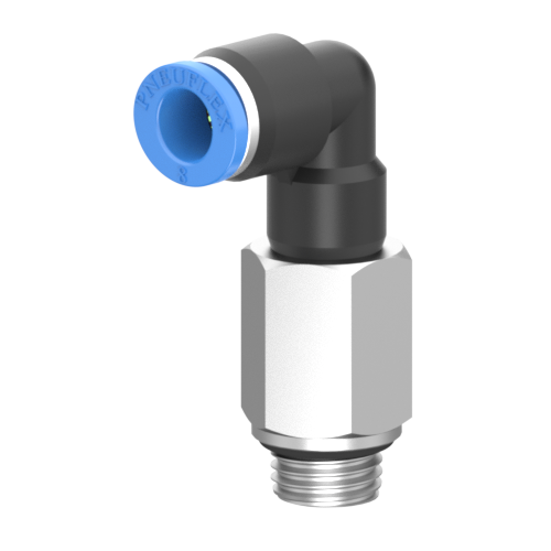 PLL Push In Male Threaded Extended Elbow Fitting | Mouldpro