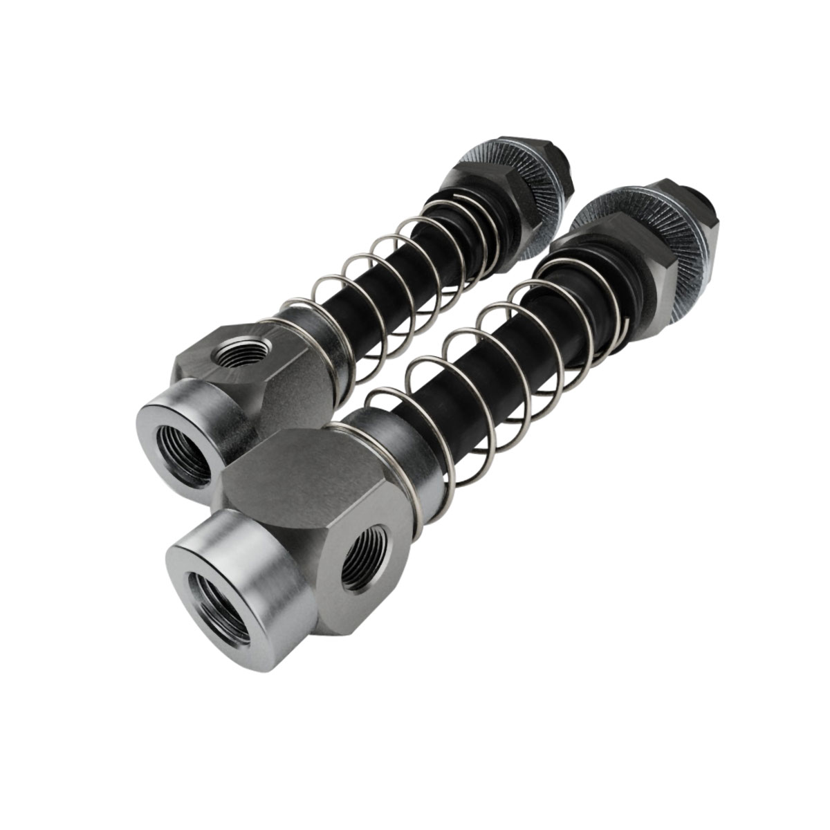 Spring Loaded Vacuum Cup Arm Threaded Body (Rotative) | Mouldpro