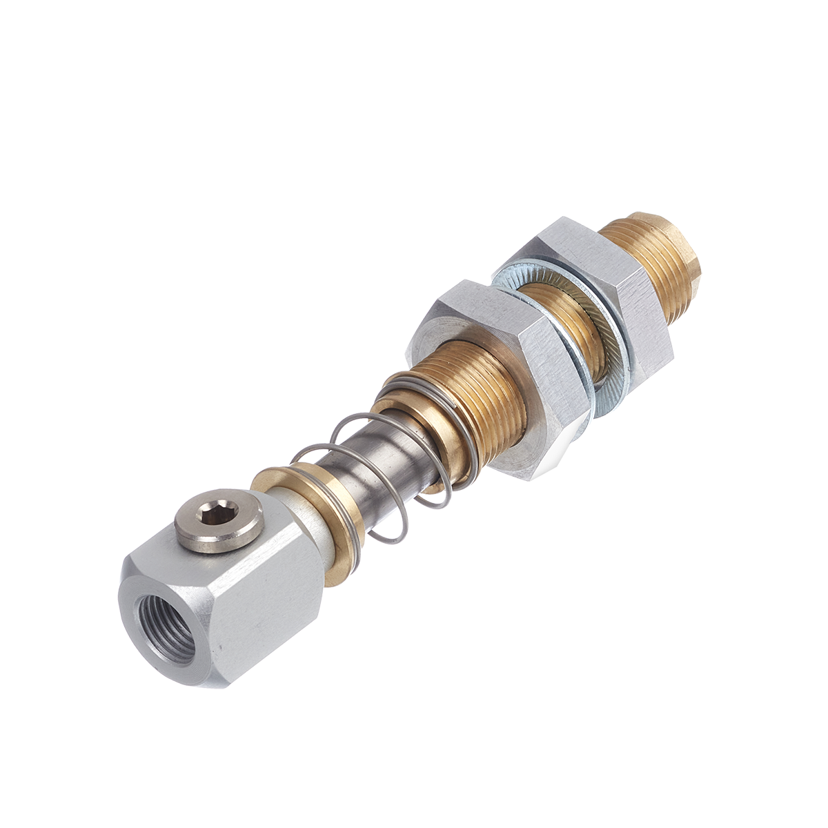 Spring Loaded Vacuum Cup Arm Threaded Body (Non-Rotative) | Mouldpro