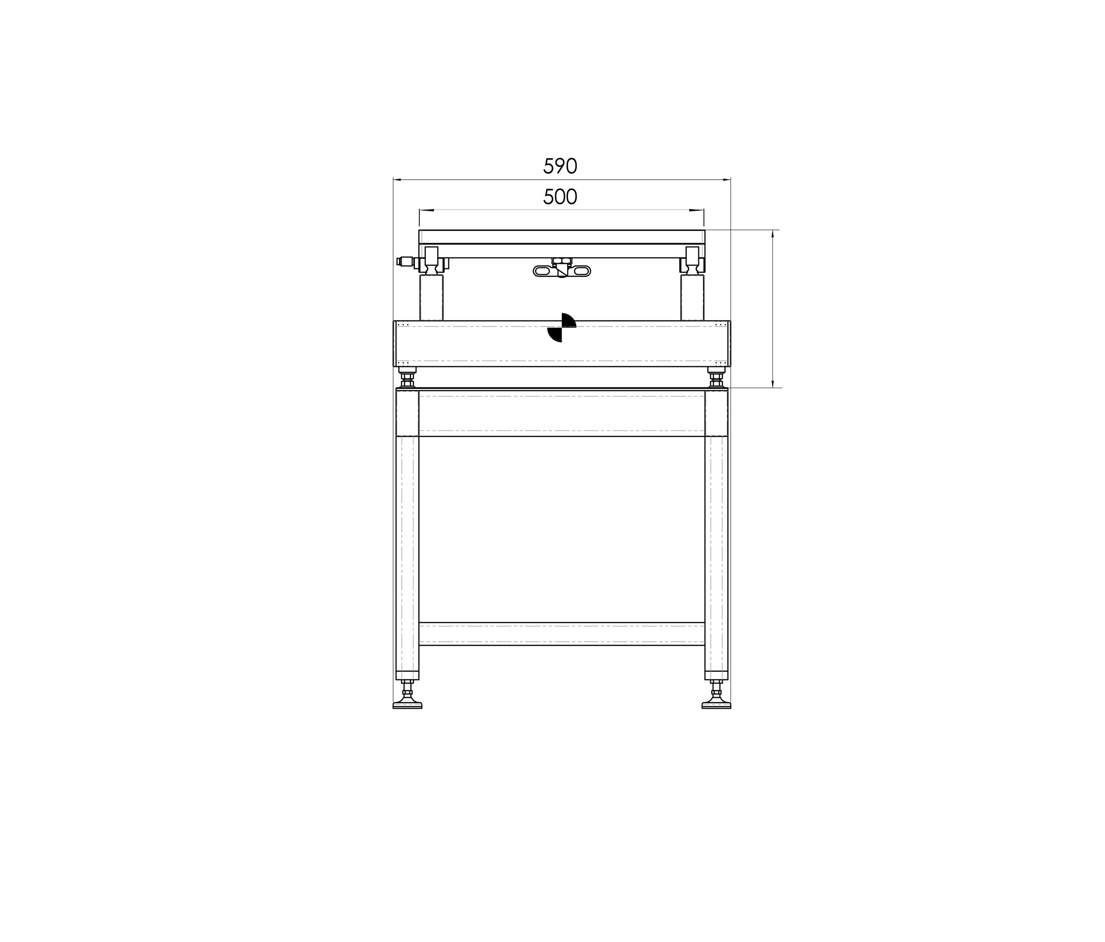 Standard mould table - 1,5 to 3T